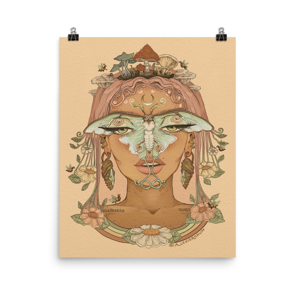 “The Moth Who Pretended To Be A Butterfly” | (Luna and mushrooms ...